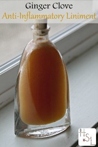 Ginger Clove Anti-Inflammatory Liniment - Homespun Seasonal Living