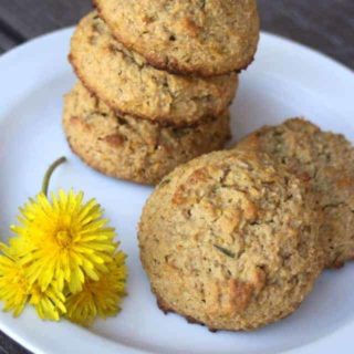 Dandelion Peanut Butter Cookies - Homespun Seasonal Living