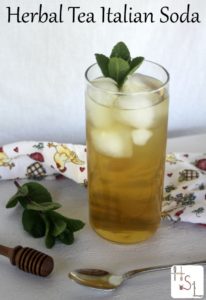 Herbal Tea Italian Sodas - Homespun Seasonal Living