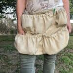 How to Sew a Foraging Apron - Homespun Seasonal Living