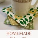 Scented Mug Rug | Homespun Seasonal Living