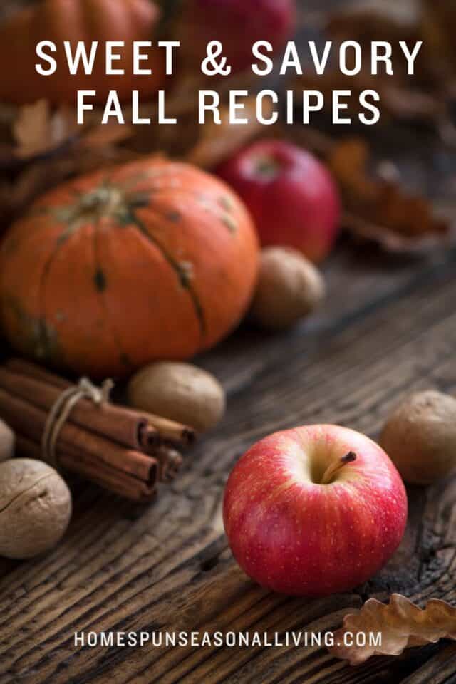 60 Seasonal Fall Recipes for Cozy Meals - Homespun Seasonal Living