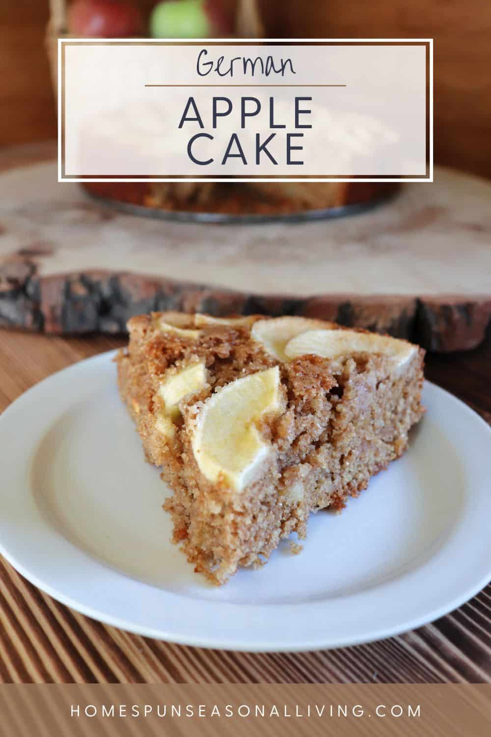 Easy Homemade Apple Kuchen Recipe - Homespun Seasonal Living